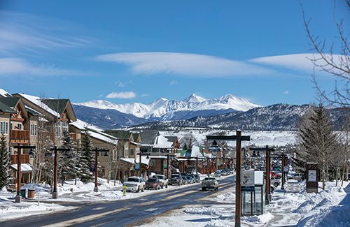 Frisco Main Street, Colorado, Winter | Summit Resort Group